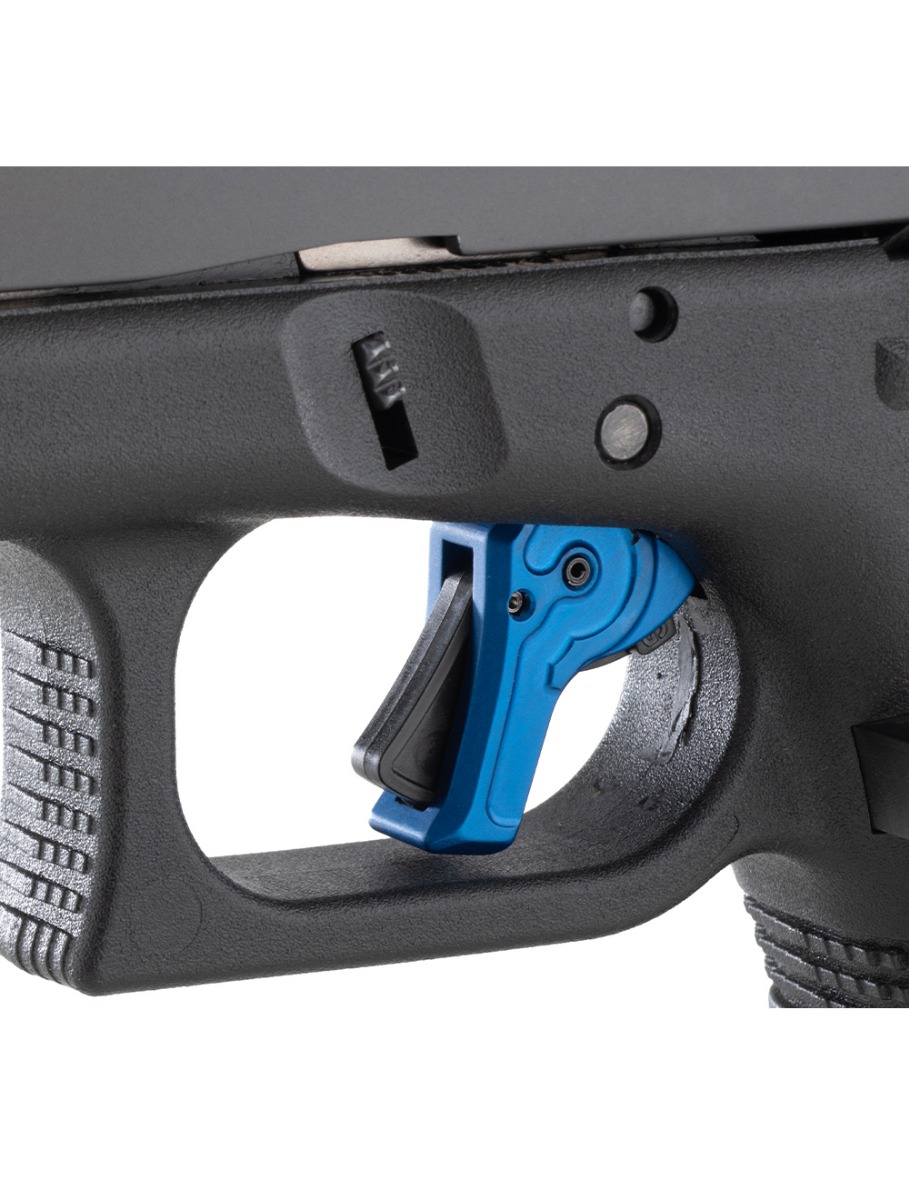 blue glock trigger