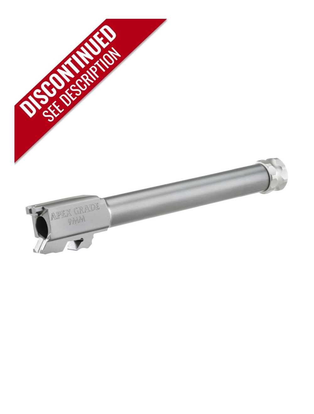 Apex Grade 9mm Threaded Semi Drop-In Barrels
