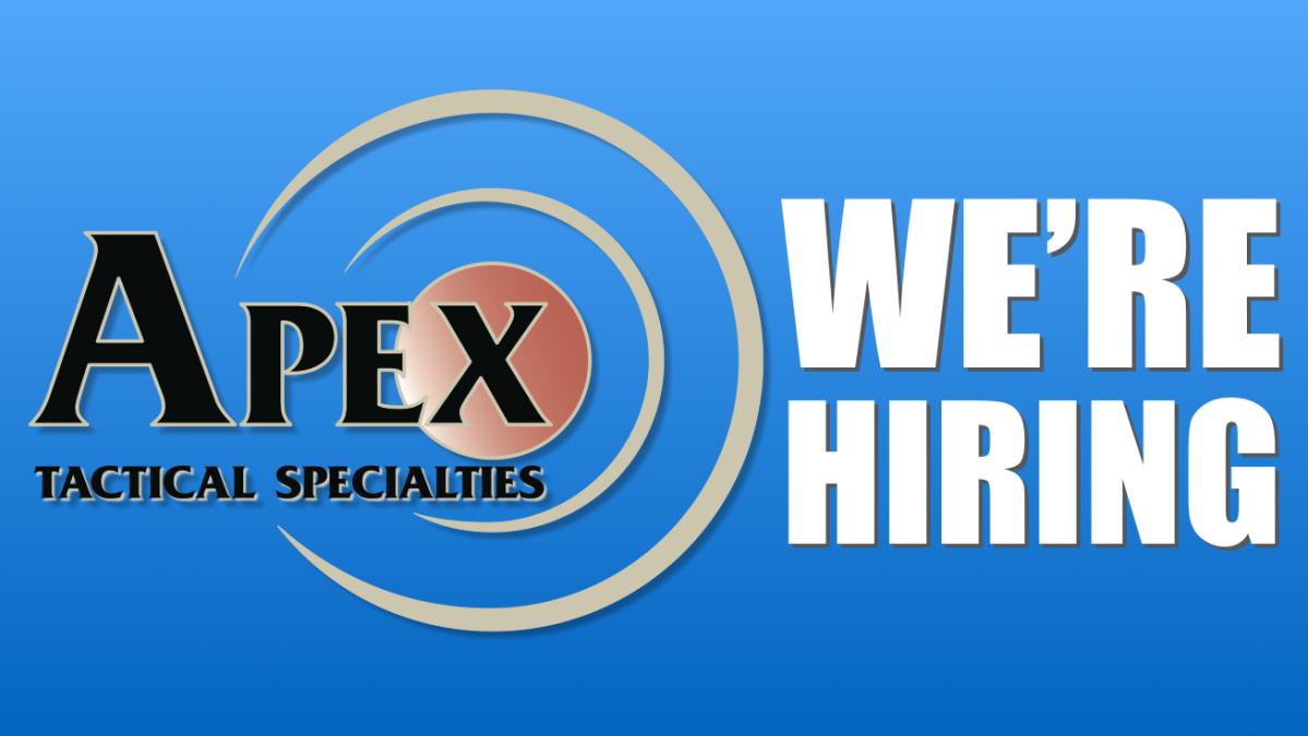 Apex Seeking Experienced CNC Machine Operators | Apex Tactical Specialties