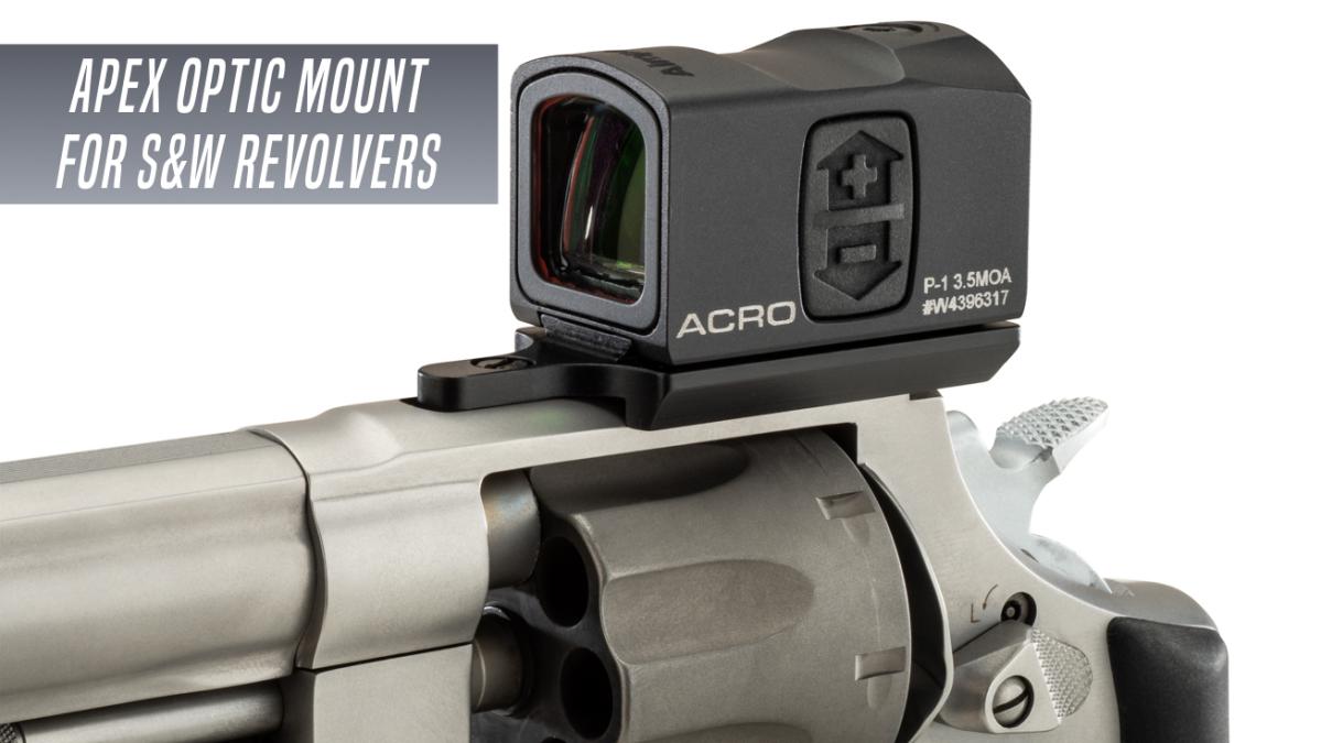 Apex Offers Optic Mounting Plate for Smith & Wesson Revolvers | Apex ... Apex Offers Optic Mounting Plate for Smith & Wesson Revolvers | Apex ...
