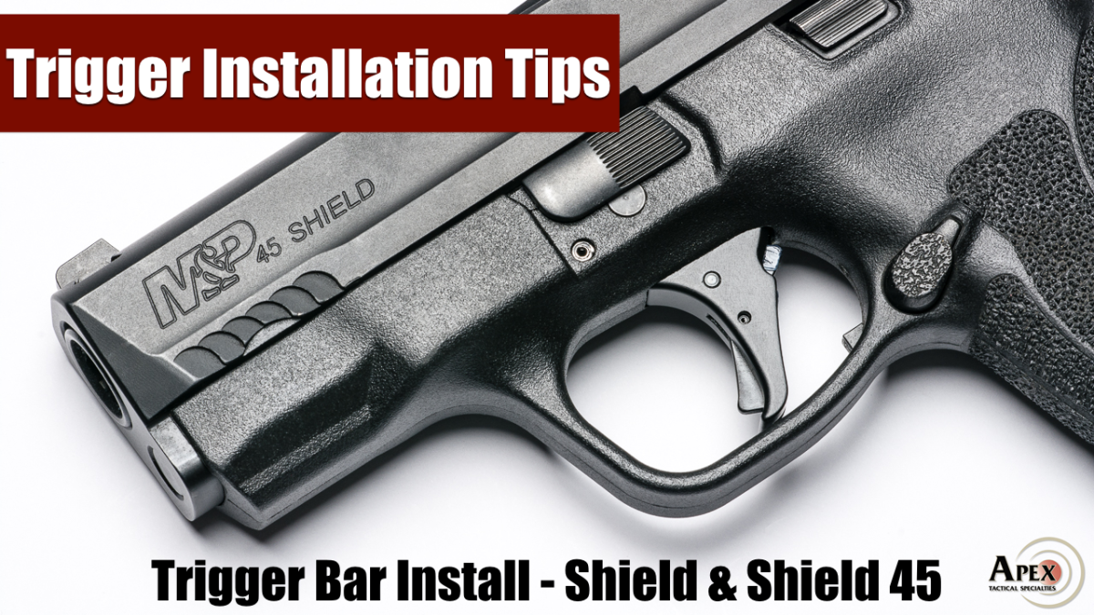 Installing The Apex Trigger On A Shield Trigger Bar | Apex Tactical ...