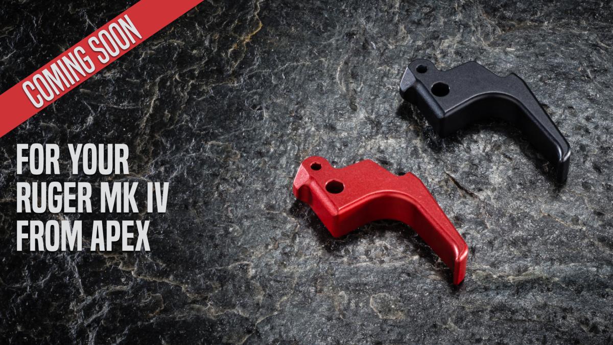 Apex Announces Trigger Kits for Ruger Mk IV Pistols | Apex Tactical ...