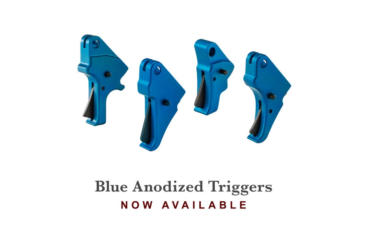 Available Now, Blue Triggers from Apex | Apex Tactical Specialties