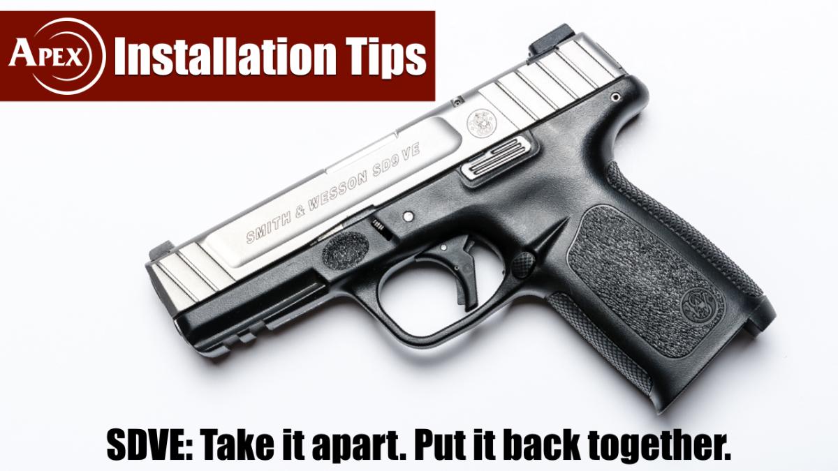 Updated Installation Videos - SDVE | Apex Tactical Specialties